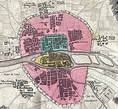 Paris et ses environs en 1883